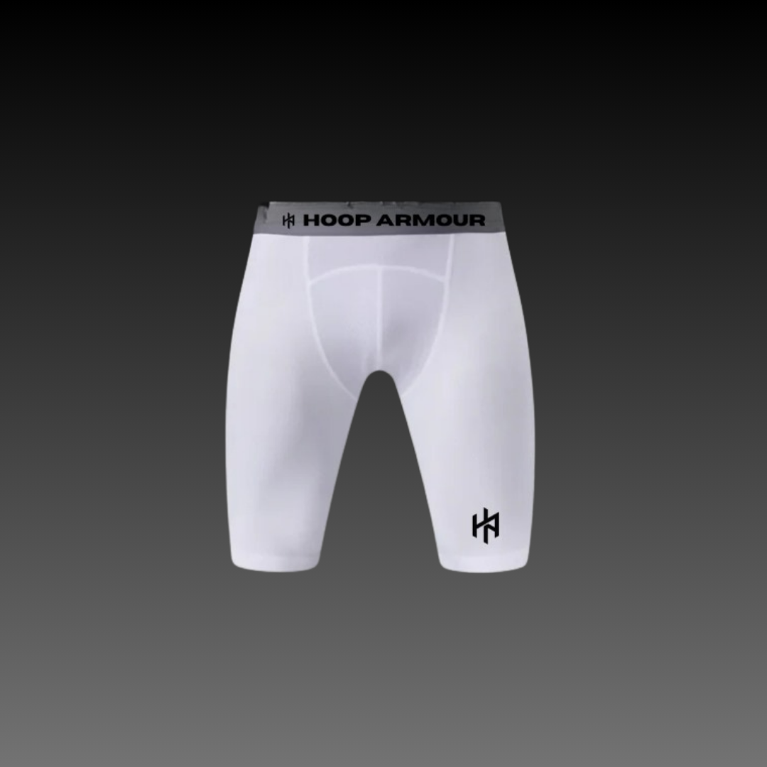 Hoop Armour White Compression Boxers – HOOPARMOUR™