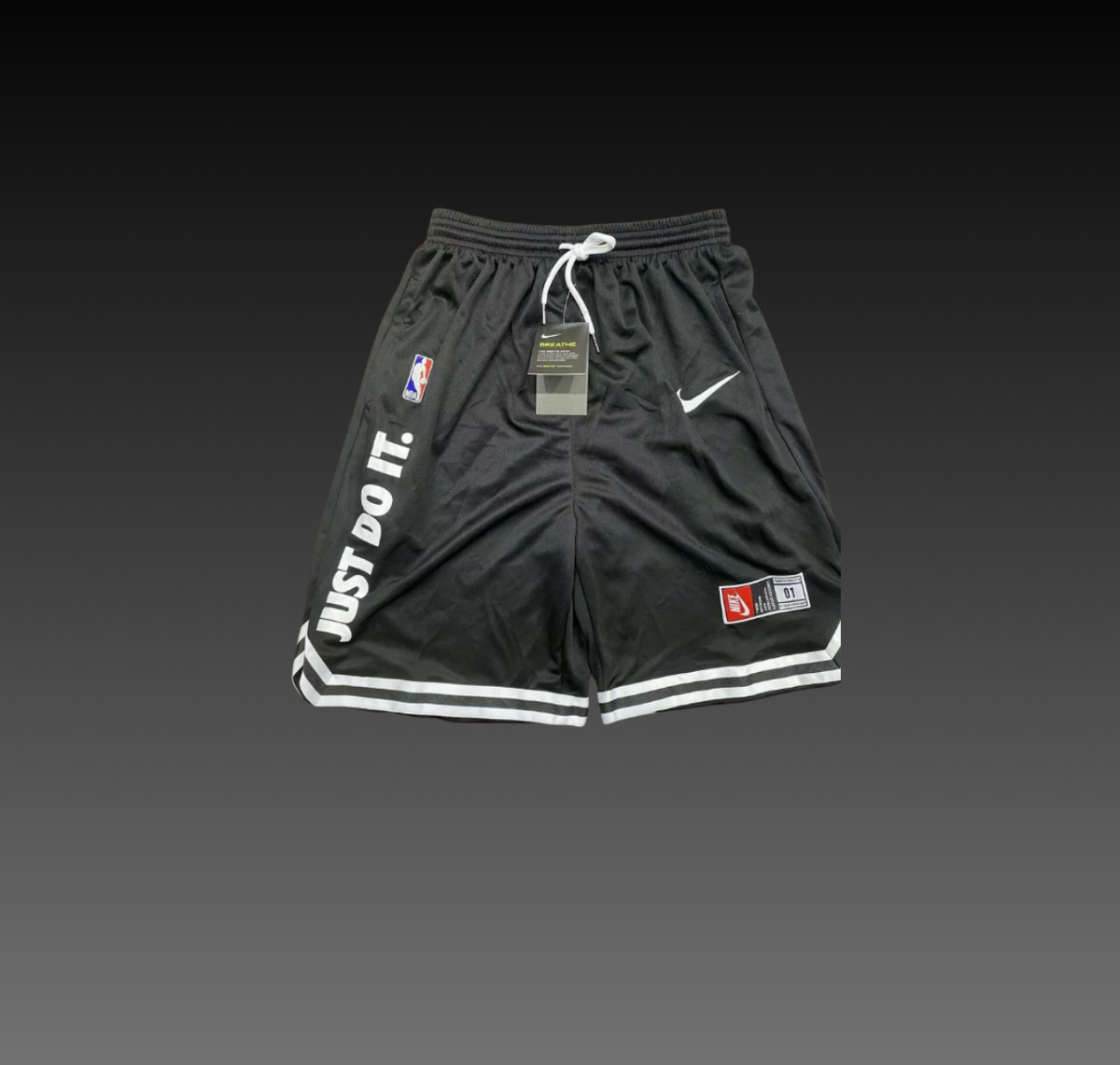 Hoop Armour™ Just Do It Shorts Black – HOOPARMOUR™
